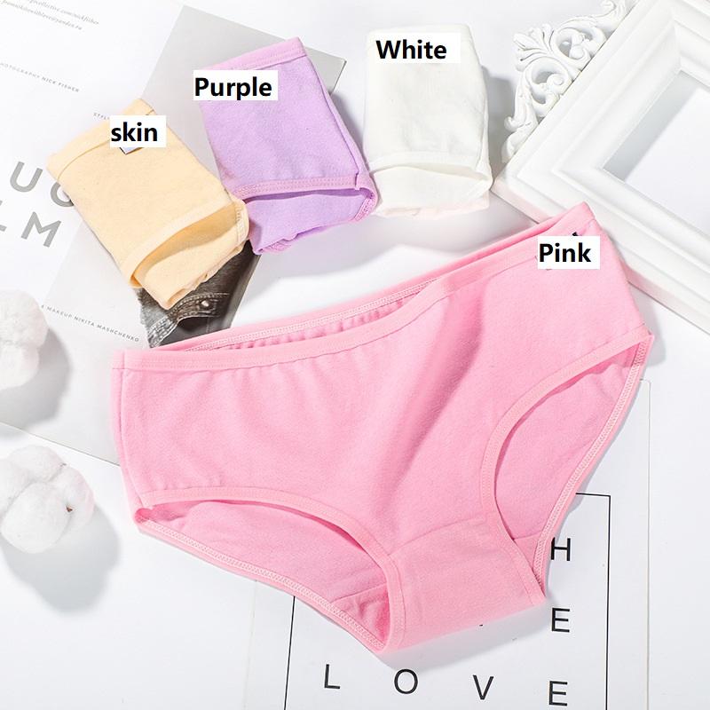 Ladies Women Girl Colorful Cotton Brief Panties / Ladies Cotton ...