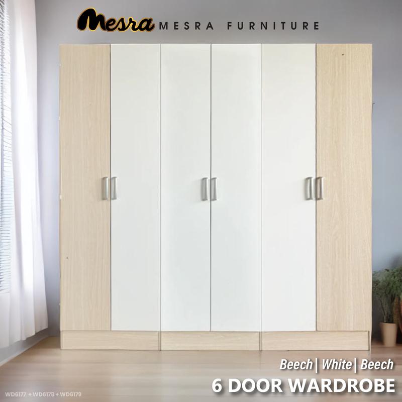 mesra-wardrobe /6x5 wardrobe / almari baju / muji colour / wadrobe ...