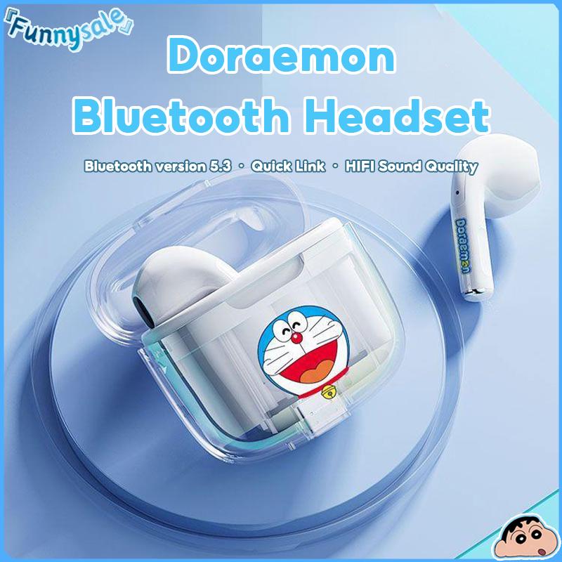 Doraemon wireless Bluetooth headset TWS entry -ear noise reduction ...