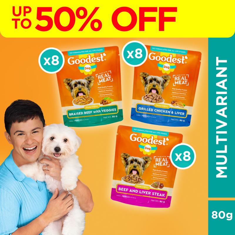 Goodest Dog Multivariant Bundle 80g Pack of 24 - TikTok Shop Philippines