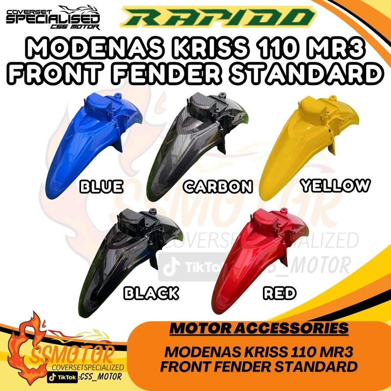 RAPIDO Modenas Kriss 110 Mr3 Front Fender Standard Mudguard Original ...