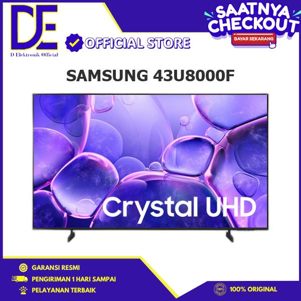 Promo SAMSUNG 43U8000F 43 Inch Smart TV Crystal UHD 4K Tizen OS AI ...