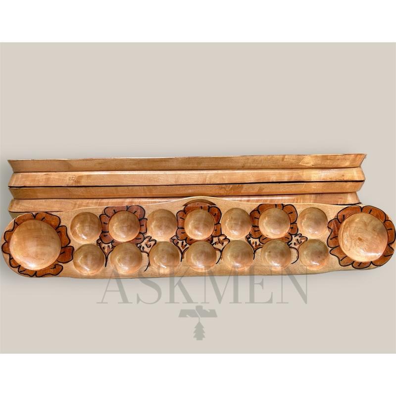 SUNGKA WITH SHELLS (28.75 inches), 105pcs shells | Wooden Toy - TikTok ...