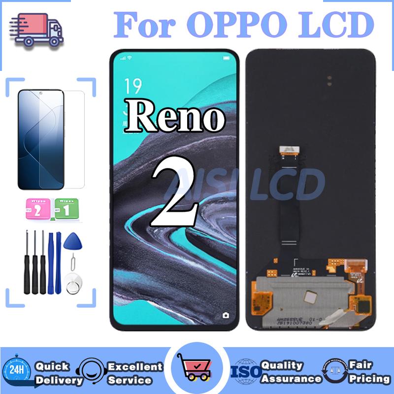 Pemasangan Skrin Paparan LCD, Untuk OPPO LCD OPPO Reno 2, Penggantian ...