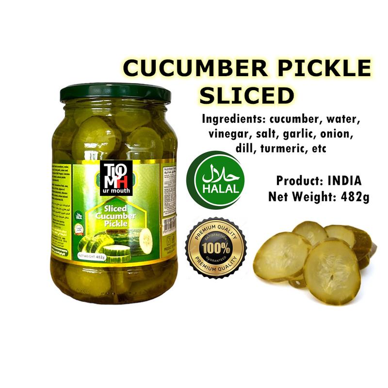 Cucumber Pickle Gherkin / Jeruk Timun / Potong / Slice Food Instant ...