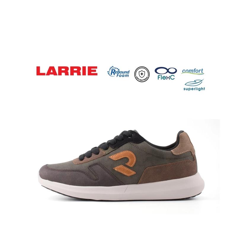 LARRIE Men Olive Trendy Easy Go Sneakers (Smaller Sizes Available ...