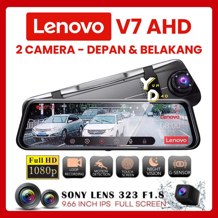 Promo Dashcam V7 AHD Car Camera Dashcam Original DVR Dual Full-HD Full ...