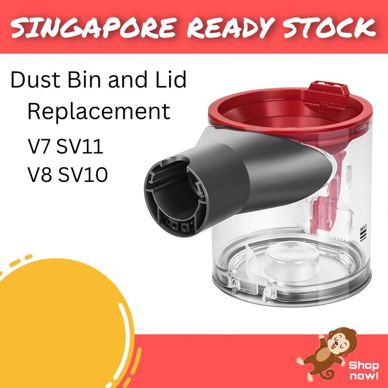 Dust Bin Replacement for Dyson V7 V8 SV10 SV11 Vacuum Cleaner Clear Bin ...
