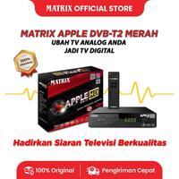 Promo MATRIX Set Top Box Apple Merah DVBT2 HD / STB TV Digital ...