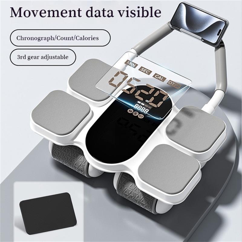 Healthy belly wheel with 4 elbow support automatic rebound household ...