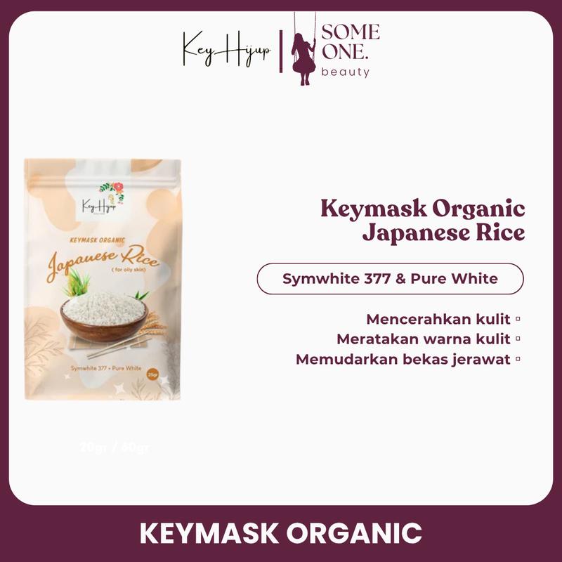 [FREE SPATULA] KEYHIJUP KEYMASK ORGANIC 25gr - MASKER ORGANIC JAPANESE ...