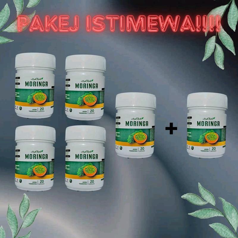 6 BOTOL MORINGA DARI MIZAB HERBS - TikTok Shop Malaysia