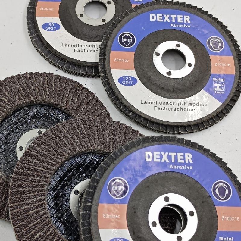 Dexter Flap Disc New/Amplas Susun/Amplas Tumpuk Gurinda - Shop | Tokopedia