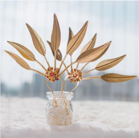 Alat Reka Bentuk Gaya Rambut Daun Klasik Retro, Hiasan Kepal - TikTok ...