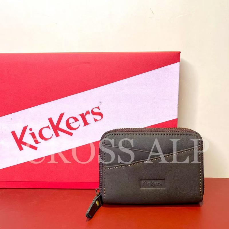 Kickers Card Holder Purse Wallet Original Genuine Leather 87243 ...