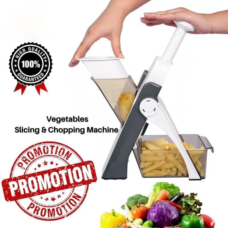 【SG Local Stock】Vegetable Cutter Spring Slicer Mandoline Kitchen ...