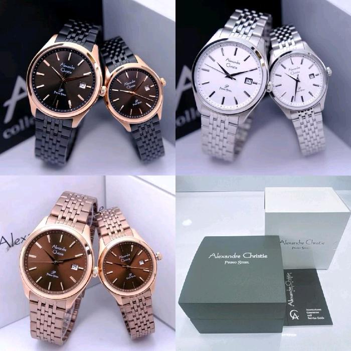Jual Jam Tangan Couple Alexandre Christie 1040 AC1040 [ORIGINAL ...
