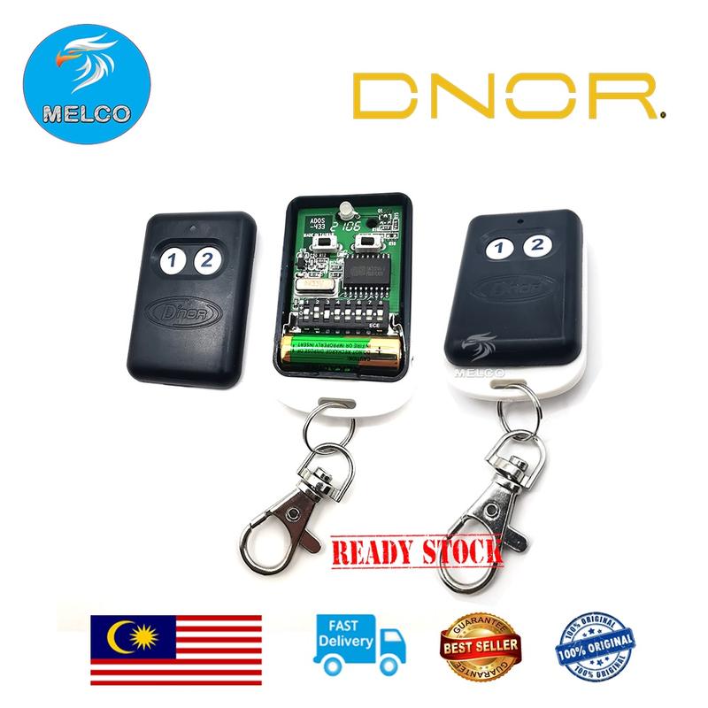Dnor 2 channel Autogate Remote Controller 433Mhz 8 pin dip code ...