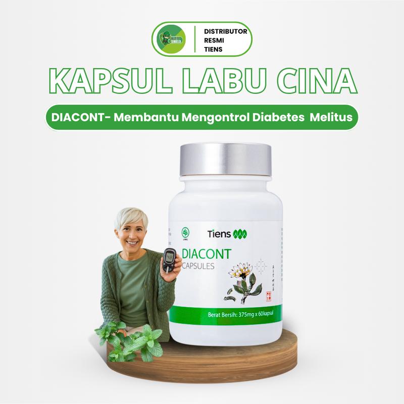 Kapsul Labu Cina Diabetes Herbal Diacont – Membantu Mencegah Komplikasi ...