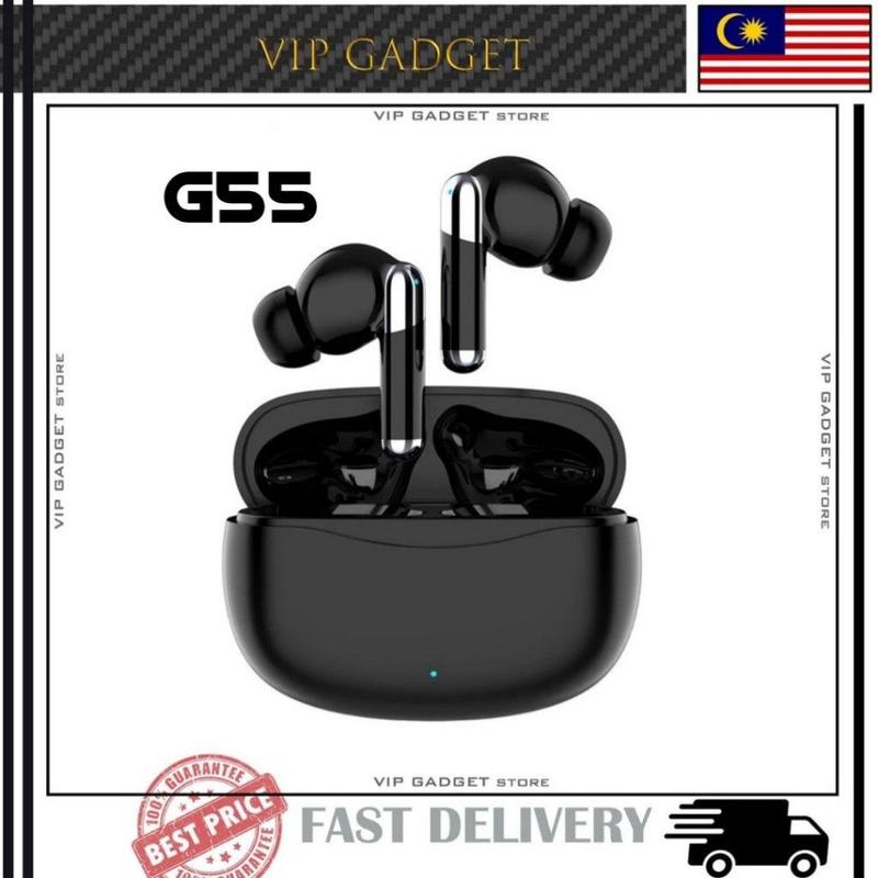 Ship in 24Hrs! G55 TWS Wireless Earphone High-Quality Sound ANC ...