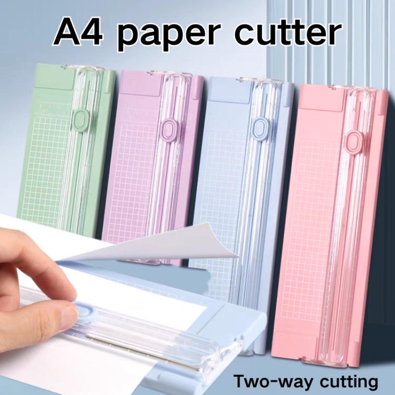 A4 paper cutter small portable plastic paper cutter artifact - TikTok ...