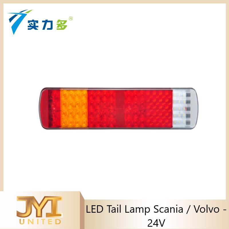 SHILIDUO LED Tail Lamp Scania / Volvo With License Plate Lam - TikTok ...