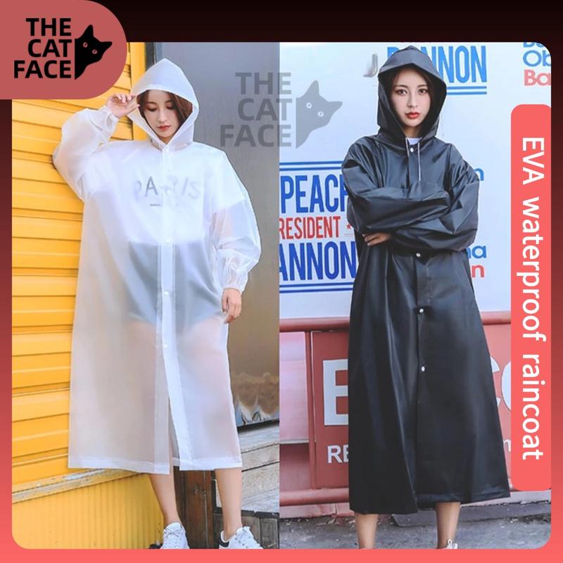 Local Delivery COD Raincoat Waterproof Reusable Thick 150g EVA - TikTok ...