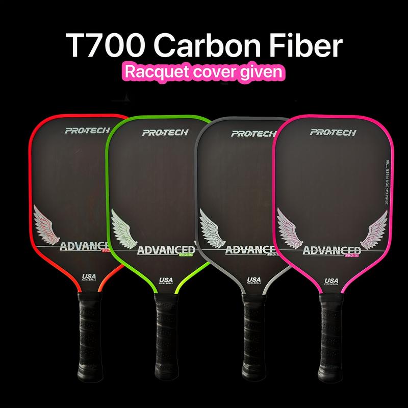 1 piece of Peak racket with protective cover - T700 carbon fiber ...