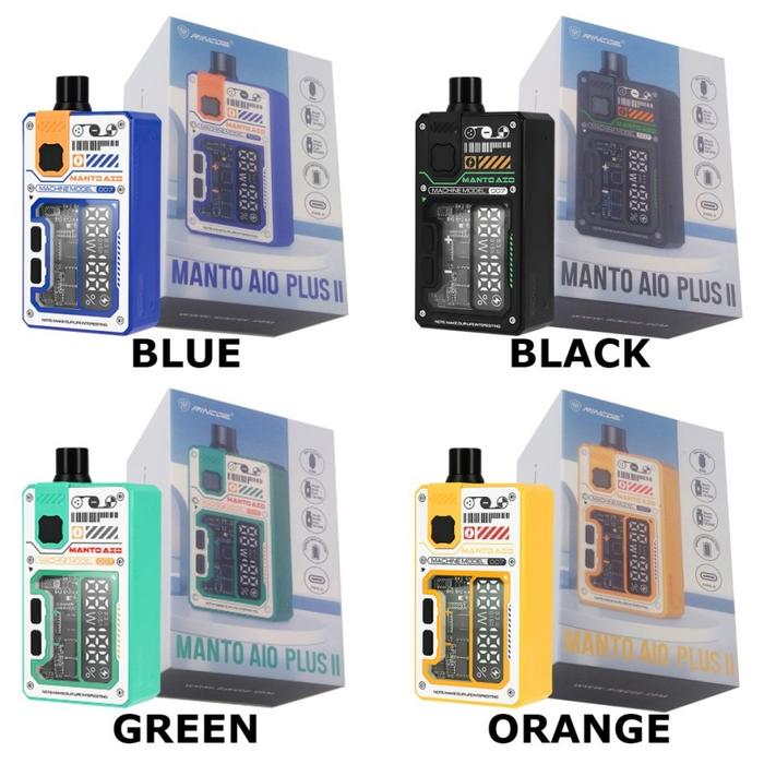 Promo Rincoe Manto Aio Plus II 80W 18650 with RBA Pod Kit - MPD - Kab ...
