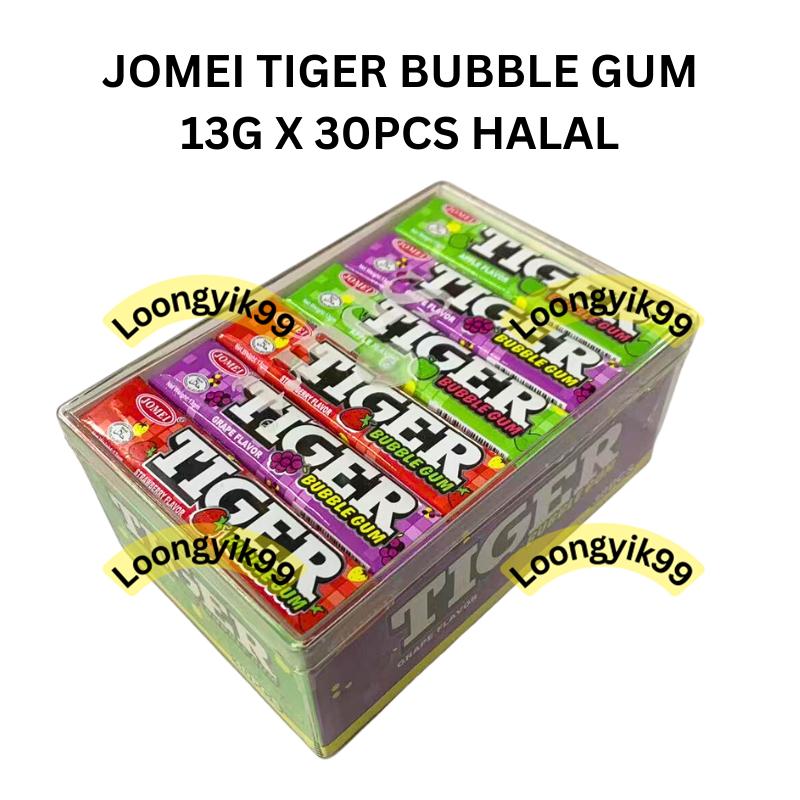 JOMEI TIGER BUBBLE GUM 13G X 30PCS HALAL - TikTok Shop Malaysia