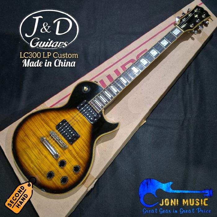 Jual Gitar J&D Jack and Danny Brothers Original: LC300 Les Paul - LSC ...