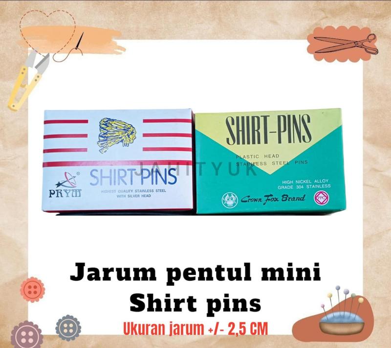 Jarum Pentul / Jarum Pentul Perak Pins / SHIRT PINS Anti Karat - Shop ...