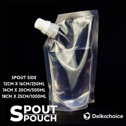Jual Standing Pouch Spout Pack Side Samping | Kemasan Minuman | Kemasan ...