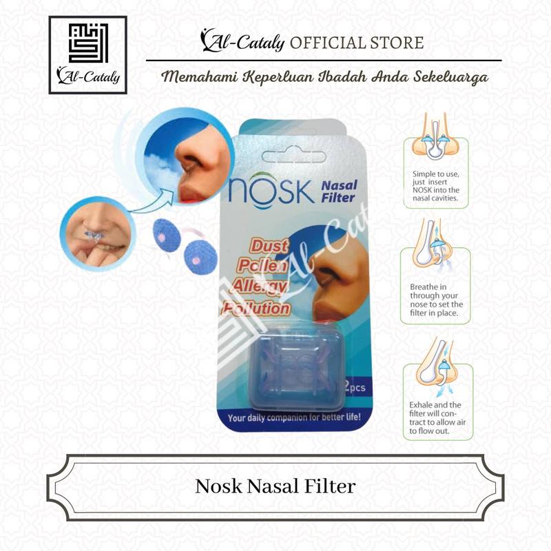 Alcataly : Nosk Nasal Air Filter / Penapis hidung (1 Set 2PCS) - TikTok ...