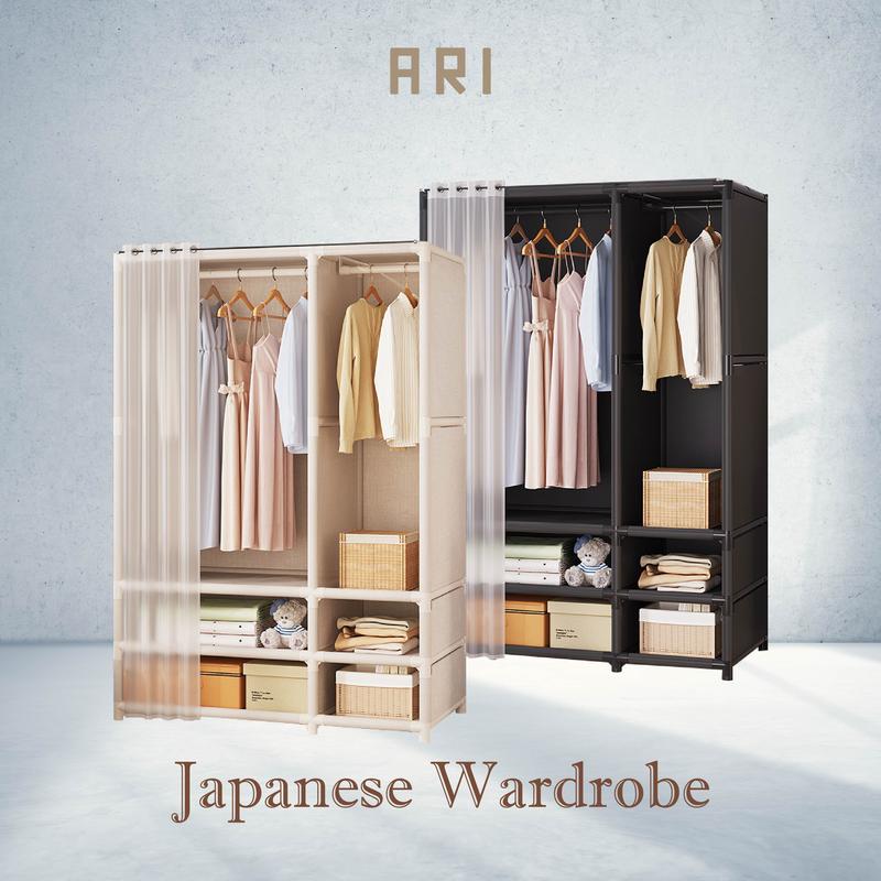 ARI Multi-layer Cloth Wardrobe Cabinet Bedroom Organizer Wit - TikTok ...