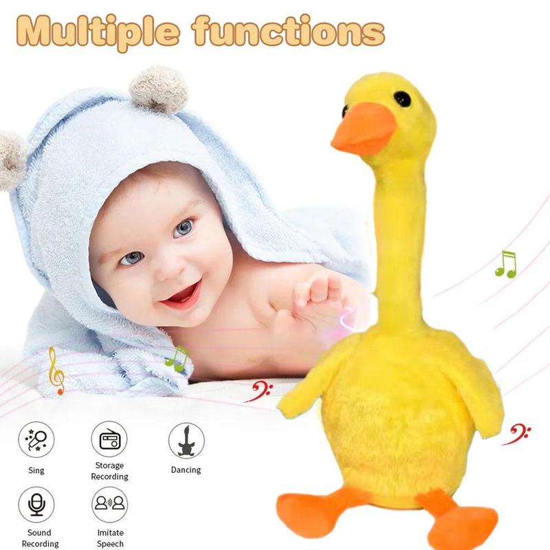 Itik mewah menari untuk kanak-kanak, mainan bayi, dengan muzik ...