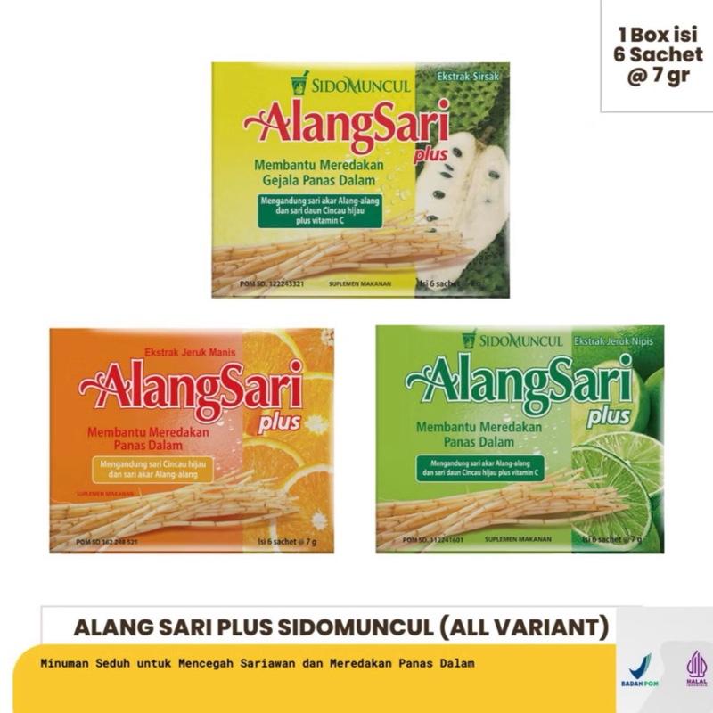 SIDOMUNCUL Alang Sari Plus Minuman Alangsari Meredakan Panas - Shop ...