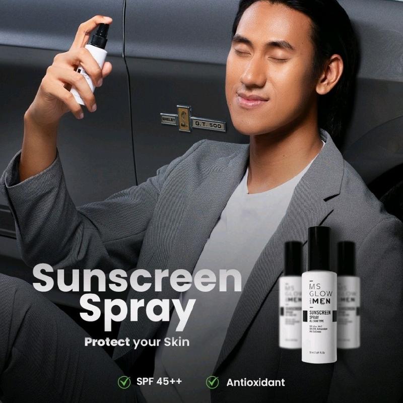 sunscreen ms glow for men skincare - TikTok Shop Malaysia
