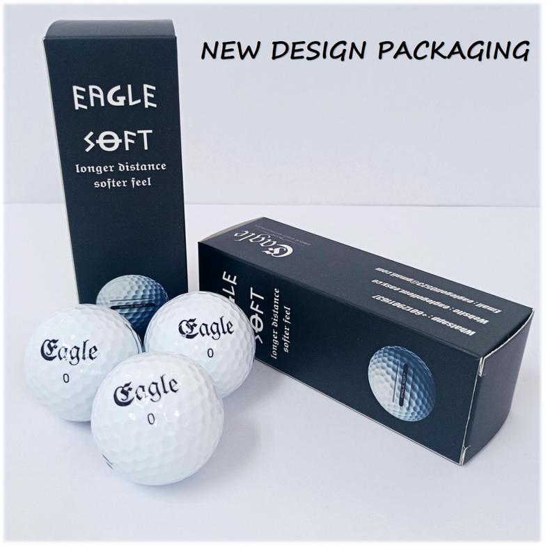 3 Pcs Eagle Soft Two Layer Golf Ball (Sleeve) ( Outdoor Golf - TikTok ...