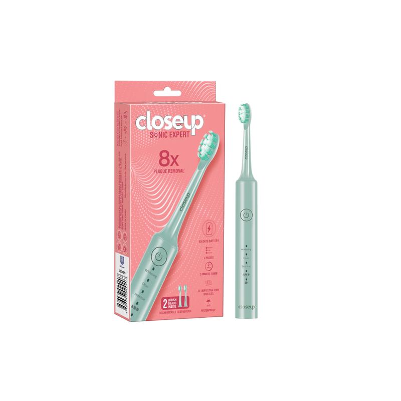 Close Up Expert Mid Tier Electric Toothbrush (Green) - TikTok Shop ...