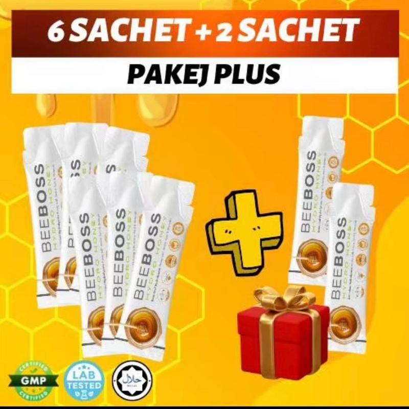 BEE BOSS MADU Honey Maple Syrup Premium SET6+2scht - TikTok Shop Malaysia