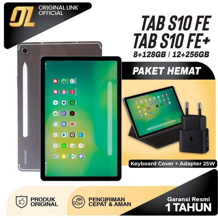 Promo Samsung Galaxy Tab S10 FE+ S10 FE Plus 5G Wifi 8/128 12/256 GB ...