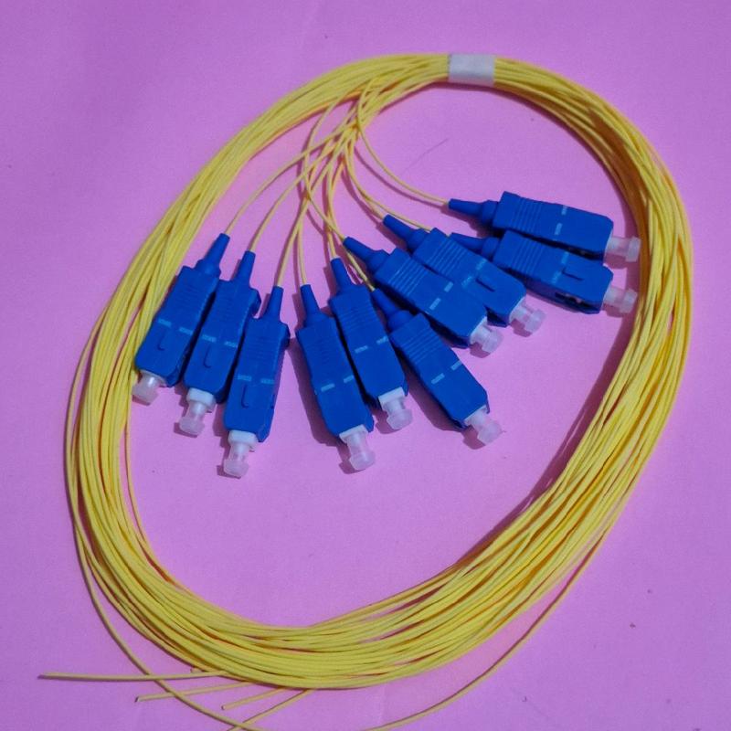 Pigtail SC isi 10 pcs / Kabel Pigtail SC UPC 10 Core Fiber Optic - Shop ...