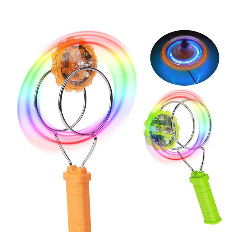 GLOW BATTLE YOYO! 3-in-1 Magnetic Gyro Flash - Luminous Camping ...