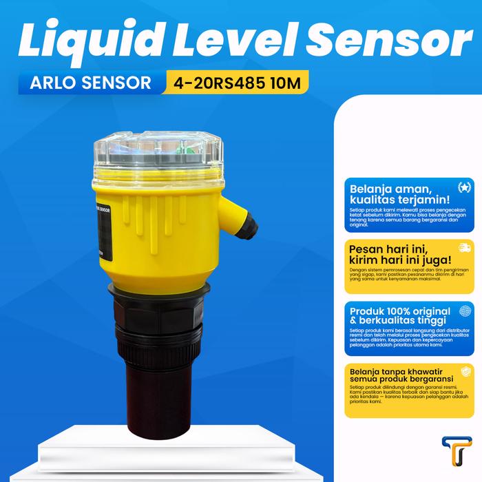 Jual Ultrasonic Water Level Sensor IP68 Waterproof 4 20ma & RS485 ...