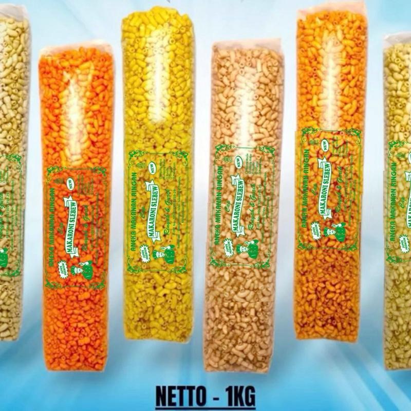 Makaroni BANTET PREMIUM 1 bal snack food jajanan jadul cemilan renyah ...