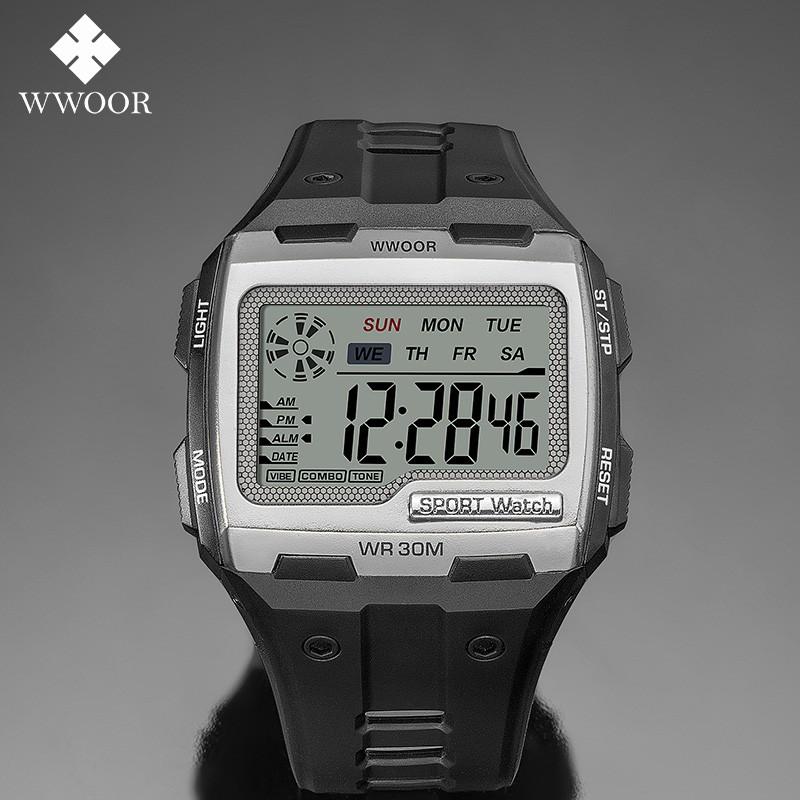 WWOOR Top Brand Men's Intelligent Sports Watch Original 601 digital ...