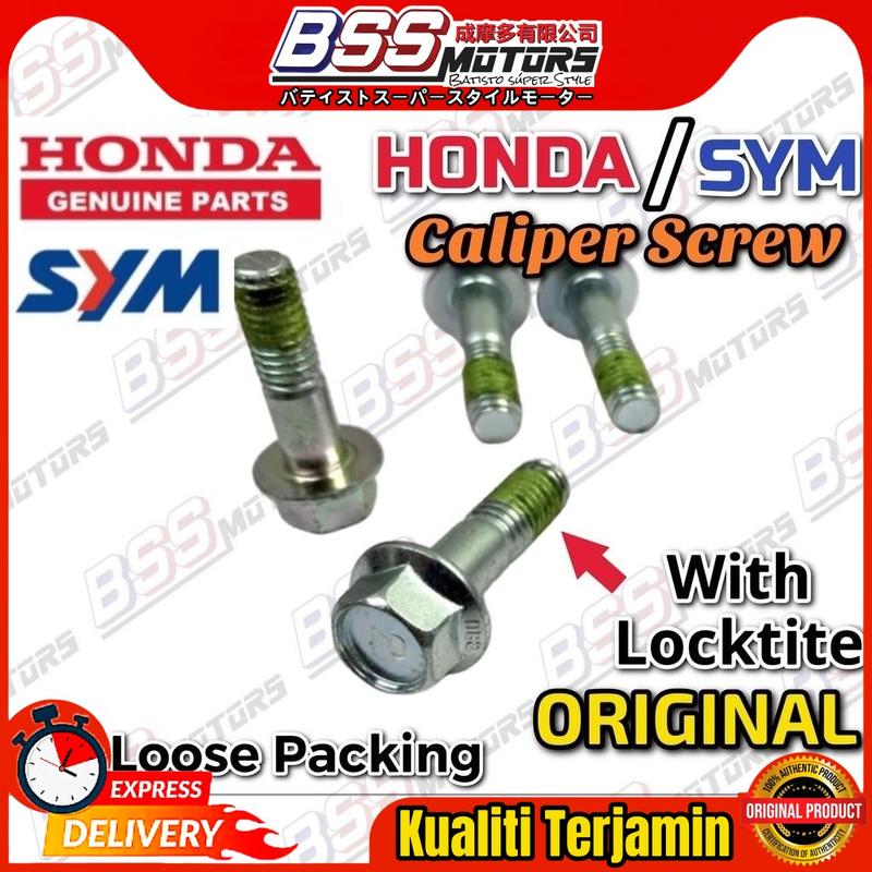 Honda Front Caliper Screw Honda Wave Apha Dash RS150 Future Kriss ...