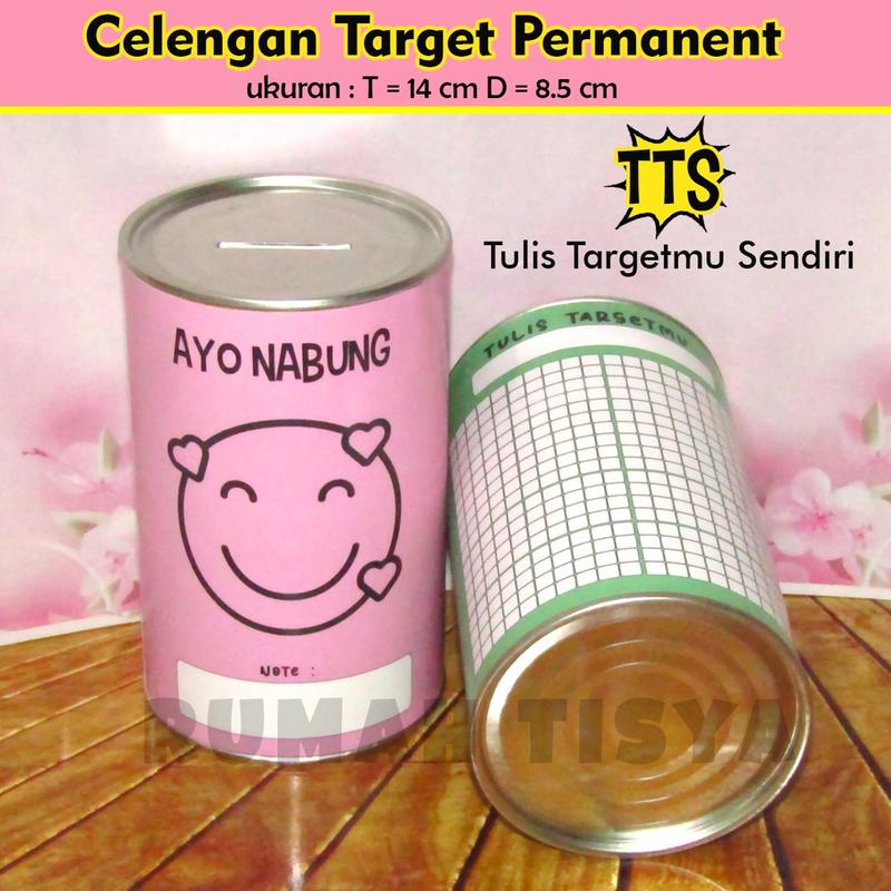 Celengan target permanent tanpa nominal - Shop | Tokopedia