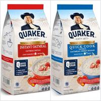 Jual Makanan Sehat Quaker Oats 800 Gr Quick Cook, Instant, Rolled Oats ...